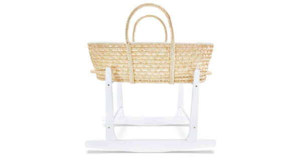 Albero Mio Kôš Mojžišov pre bábätko so stojanom + matrac, prírodný